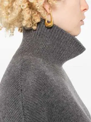 LISA YANG Heidi Cashmere Sweater - Grey