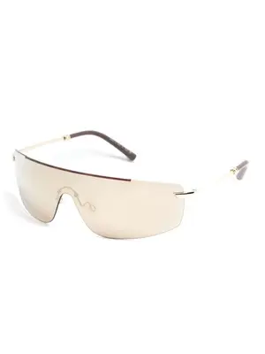 Oliver Spencer Rimless Sunglasses - Gold
