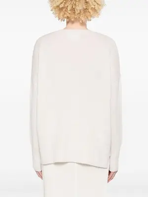 LISA YANG Mila Cashmere Sweater - Neutrals
