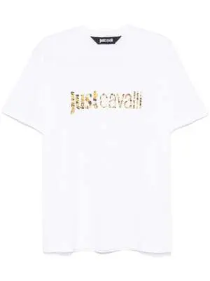 Just Cavalli Logo-print T-shirt - White