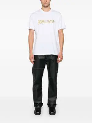 Just Cavalli Logo-print T-shirt - White