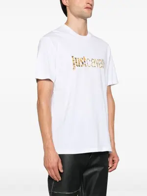 Just Cavalli Logo-print T-shirt - White