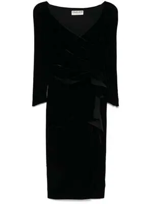 Chiara Boni La Petite Robe Silveria Midi Dress - Black