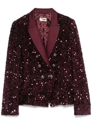 Elisabetta Franchi Sequin Blazer