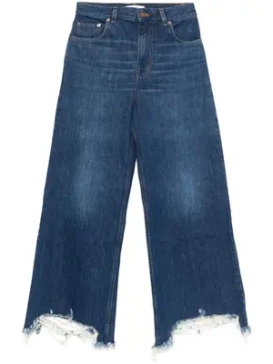 Chloe Raw Edge Hem Jeans For Women