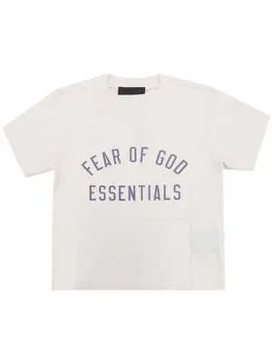 Fear Of God Logo Print T-shirt - Brown