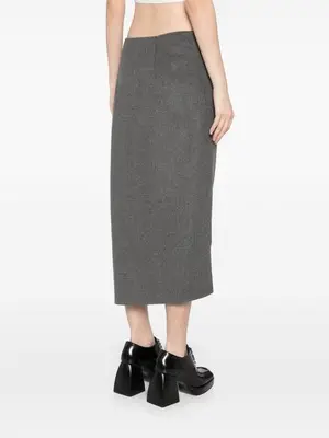 JNBY Asymmetric Draped Skirt