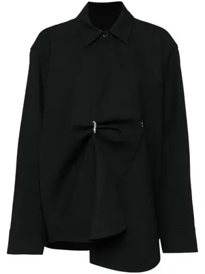 JNBY Oversized Buttoned Shirt Jacket