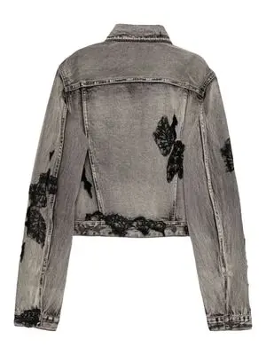 JNBY Distressed Denim Jacket