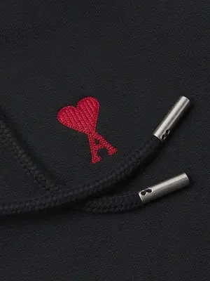 AMI Paris De Coeur Cotton Hoodie
