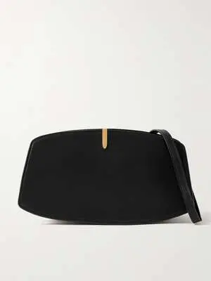 Savette Florence Leather Shoulder Bag - Black