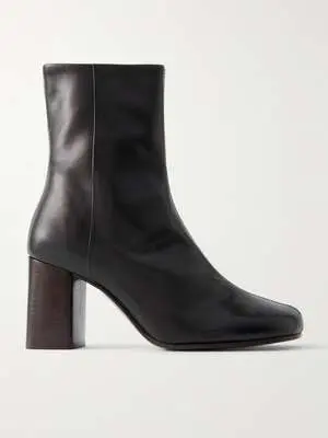 LEMAIRE Anatomic Leather Ankle Boots