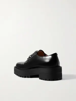 GIANVITO ROSSI Smart 20 Patent-leather Brogues
