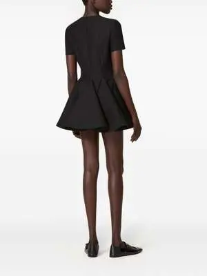 Valentino Garavani Crepe Couture Mini Dress