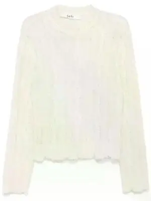 Séfr Solange Sweater - White