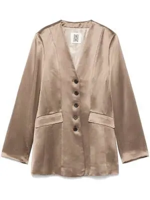 BY MALENE BIRGER Rinnah Satin Blazer