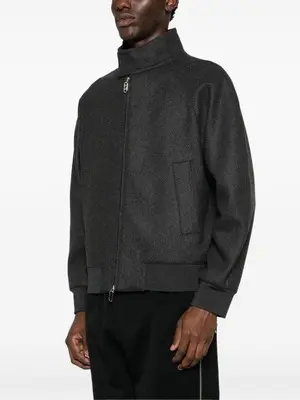 Fendi Felted Bomber Jacket