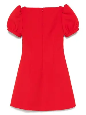Vivetta Lace-trim Mini Dress - Red
