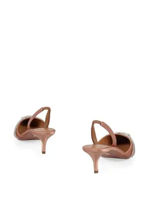 AQUAZZURA 50mm Gatsby Pumps - Pink
