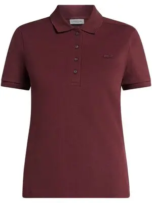 Lacoste Piqué-weave Polo Shirt - Red