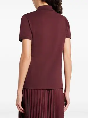 Lacoste Piqué-weave Polo Shirt - Red