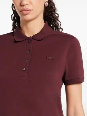 Lacoste Piqué-weave Polo Shirt - Red