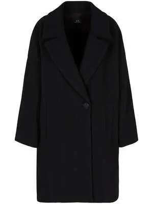 Armani Exchange Single-breasted Knee-length Coat