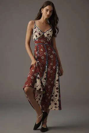 Plenty By Tracy Reese Paneled Midi Dress