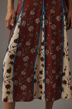 Plenty By Tracy Reese Paneled Midi Dress