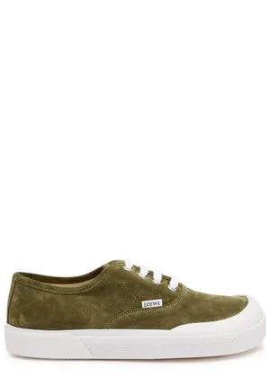 Loewe Terra Vulca Suede Sneakers