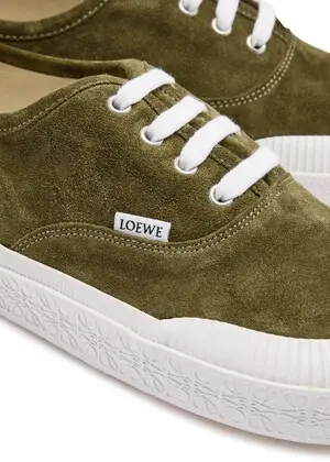 Loewe Terra Vulca Suede Sneakers