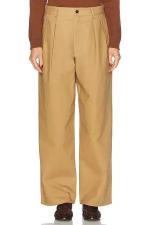 WAO Wide Leg Pleated Trouser