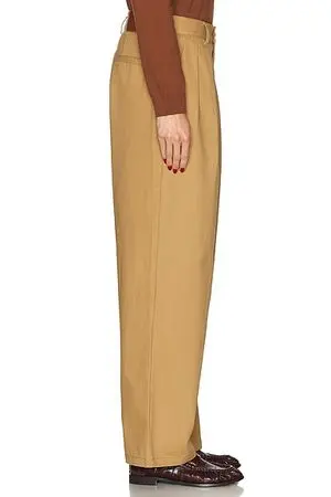 WAO Wide Leg Pleated Trouser