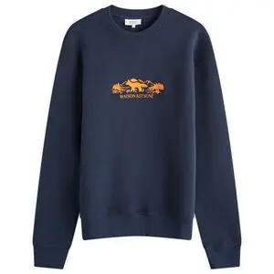 Maison Kitsune Trimmed Sweatshirts Hoodies For Men