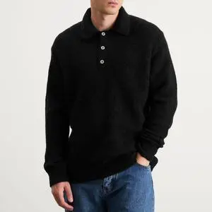 Norse Projects Rasmus Brushed Knit Polo
