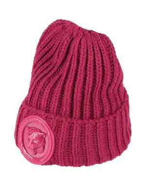 Just Cavalli Knitted Beanie With Appliqués