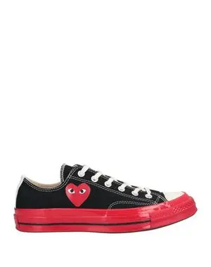 Comme Des Garcons Play Converse Perforated Sneakers For Women
