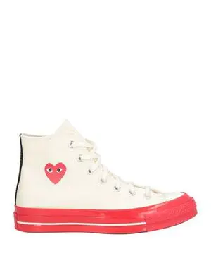CONVERSE X COMME DES GARONS PLAY High-top Sneakers - Off White