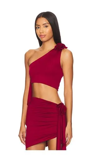 LOVERS AND FRIENDS Cordelia Top - Oxblood