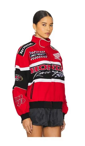 CPTN APPAREL X Honda 50th Anniversary Race Jacket - Red