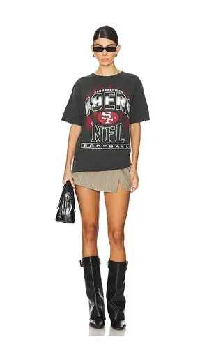 Junk Food 49ers Chrome Vintage T-shirt