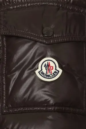 Moncler Maya Padded Jacket - Dark Brown