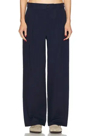 WAO Wide Leg Pleated Trouser