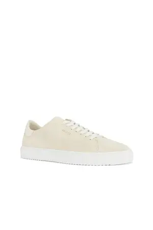 Axel Arigato Clean 90 Suede Sneakers - Off White & White