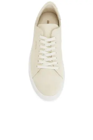 Axel Arigato Clean 90 Suede Sneakers - Off White & White