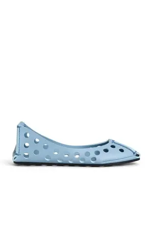 Perforated Ballet Flats