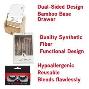 PURSONIC Makeup Brushes - Beige
