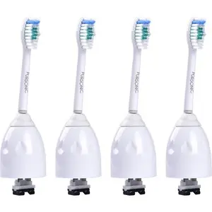 PURSONIC Philips Sonicare Compatible Brush Heads - White
