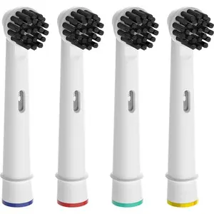 PURSONIC Charcoal Infused Bristles Electric Toothbrush Replacement Brush Heads - White