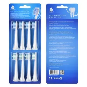 PURSONIC Philips Sonicare Compatible Brush Heads - White